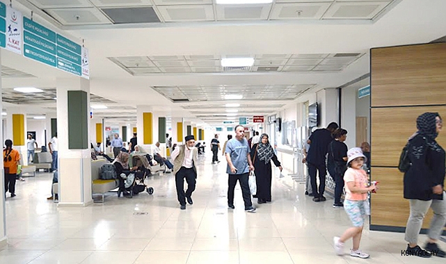 Numune Hastanesi'nde rekor başvuru - Sağlık - Konya Olay
